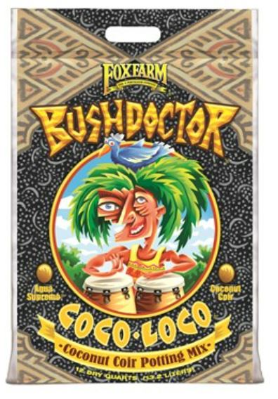 Fox Farm Bush Doctor Coco Loco Potting Soil, 12 quart bag 1 | English ...
