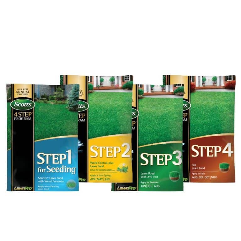 Get Scotts Best 4-Step Annual Lawn Care Program for Seeding cover 5,000 ...