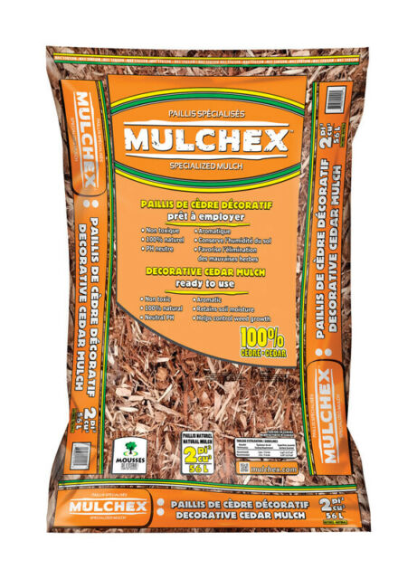 Mulchex Cedar Shredded Mulch 1 | English Gardens